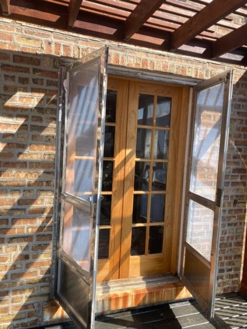 French Patio Storm Doors Defender Steel Door & Window Company Chicago