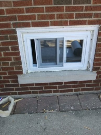 Basement Vinyl Slider Window Defender Steel Door & Window Company Chicago